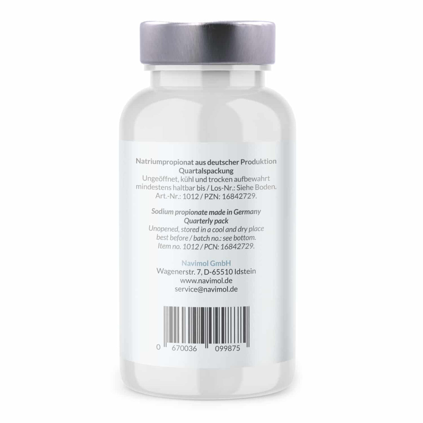 What is the difference between propionic acid and propionate?